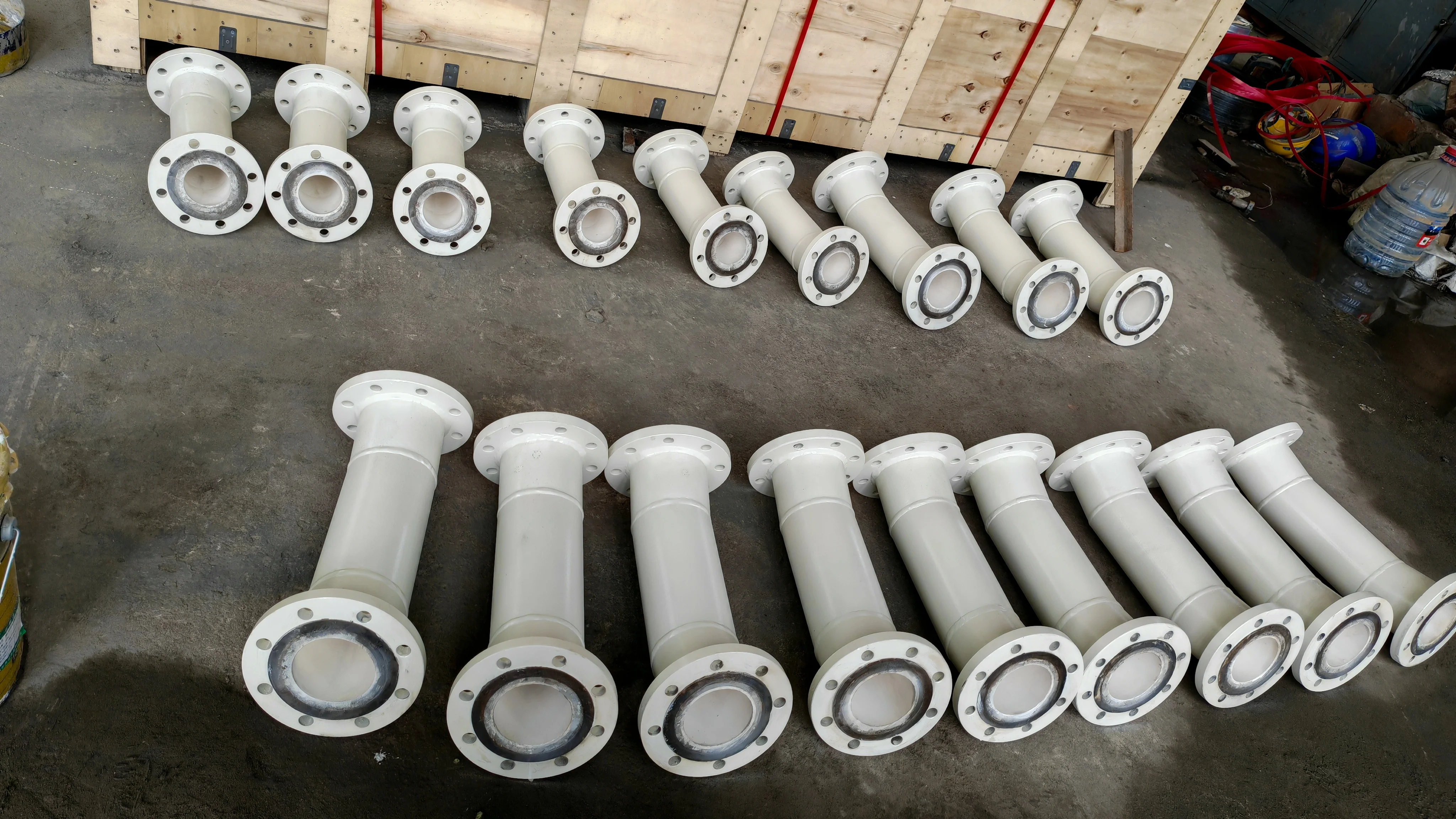 Ceramic Sleeve Lined Bent Pipe | High-performance Abrasion-resistant ...