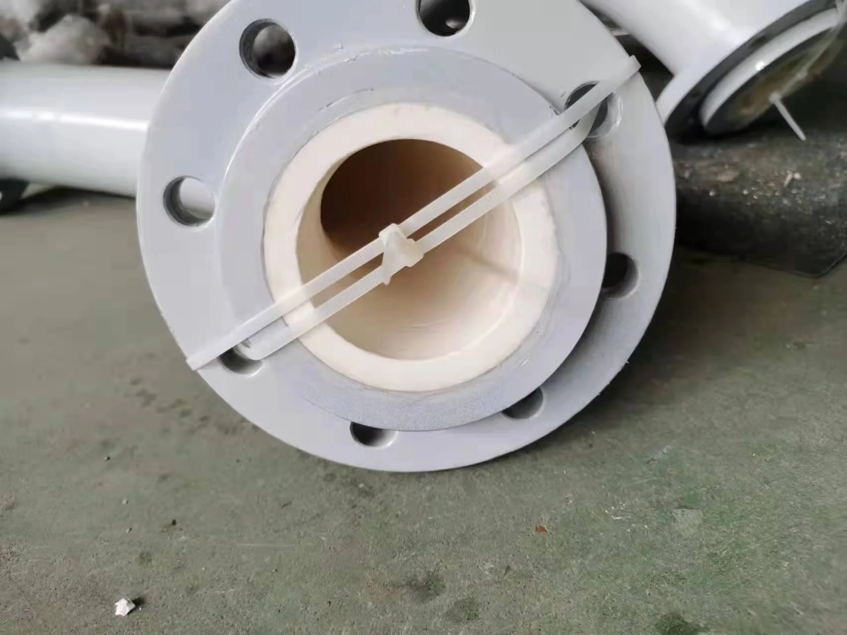 Ceramic Sleeve Lined Bent Pipe | High-performance Abrasion-resistant ...